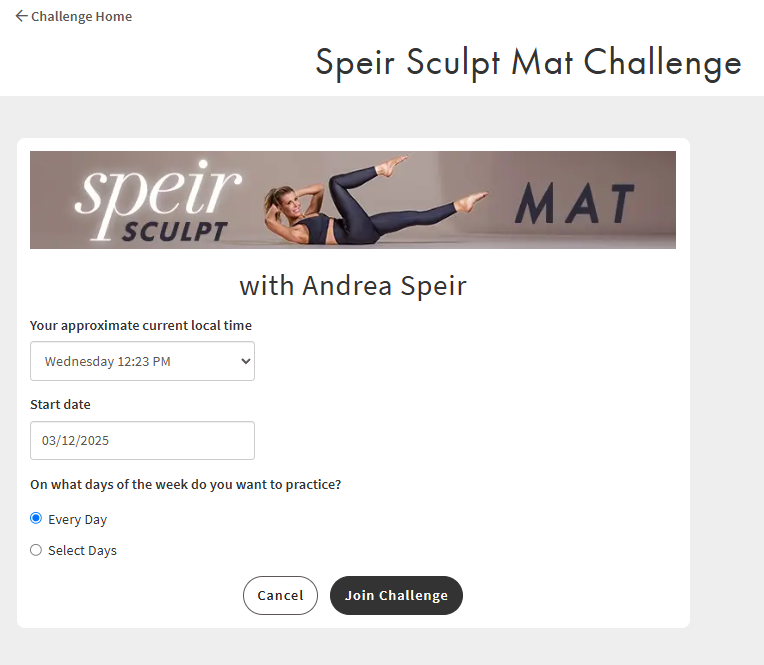 What is a Challenge? – Pilates Anytime Help Center